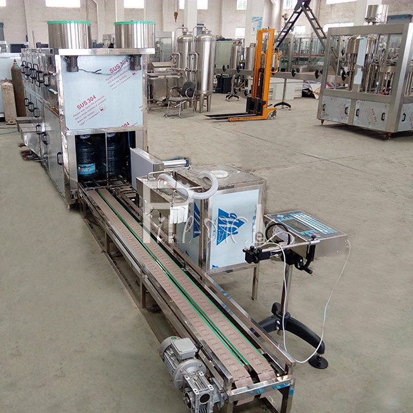 Quality Stainless Steel 304 3KW 300 BPH Gallon Water Plant for sale