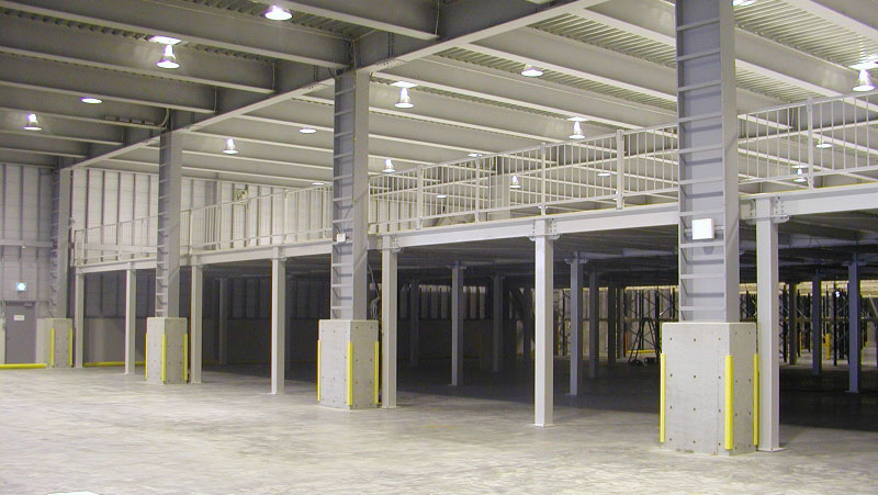 Steel Structure Garret Mezzanine Building 