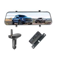 Quality 10'' Mirror Dash Cam Night Vision 1080P FHD Full Touch Screen Front and Rear View Backup Camera for sale