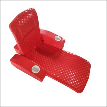 Quality Double Adjustable Foam Pool Lounger Strong Structure Double Needle Stitching for sale