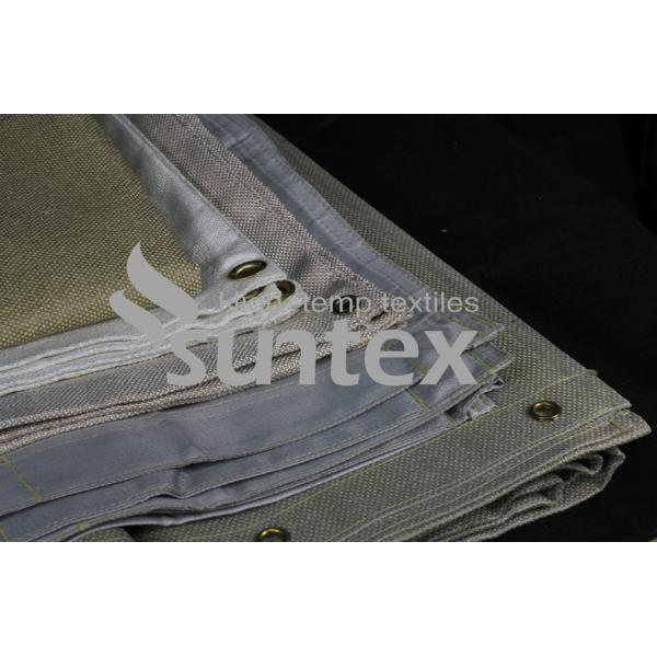 Quality Coated Fiberglass Fabric For Fire Blanket Welding Curtains for sale
