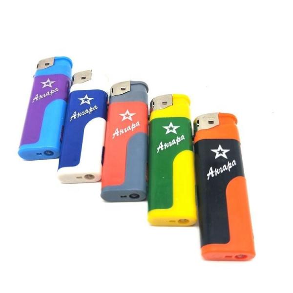 Quality Dy-5820 Unique Cigarette Electronic Gas Lighter With LED Customized for sale