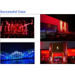 Quality 4000nits DMX512 Led Flexible Curtain Screen 204W Outdoor for sale