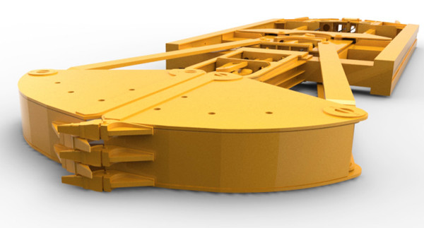Quality Multifunction Pile Foundation Machine Diaphragm Wall Grab 3500mm for sale
