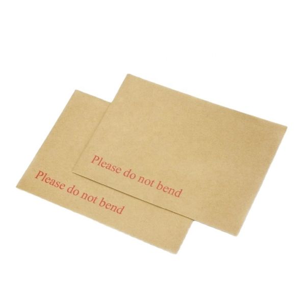 Quality Grey Hard Board Back Pocket Envelopes Business Envelope with Personalized Design for sale