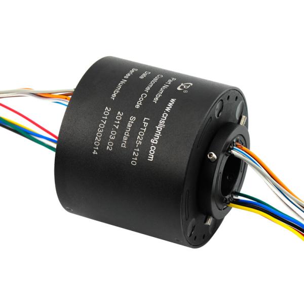 Quality IP54 Protection Through Hole Slip Ring 300 Rpm Rotating Speed for sale