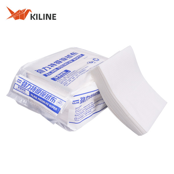 Quality Industrial Multipurpose Wipe Clean Paper Multi Surface Cleaner Wipes White OEM for sale