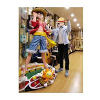 Quality Anime Figure Life Size Ace One Piece Zoro Sculpture 1 1 for Folk Art Style for sale
