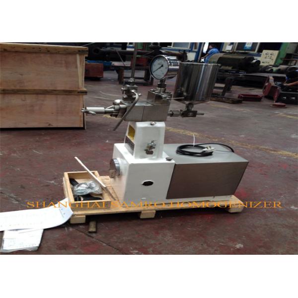 Quality 50 L/H 800 Bar 2 Stage Homogenization Lab Homogenizer For Hair Product Test for sale