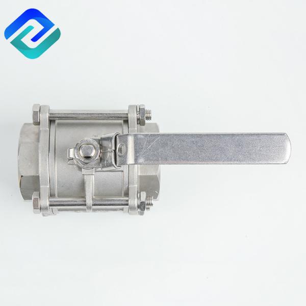 Quality A351 3PC Ball Valve A351 316 Stainless Steel G Thread for sale