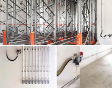 Explosion-Proof Radio Shuttle Racking