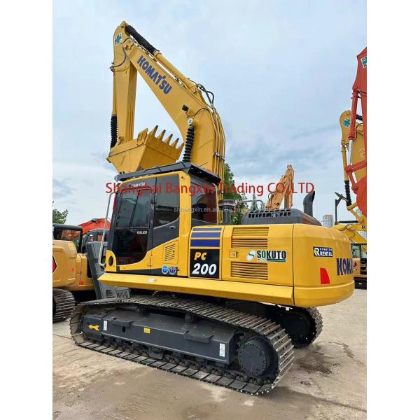 Quality Original Japan Used Komatsu PC200 Excavator with Low Hours and 1m3 Bucket for sale
