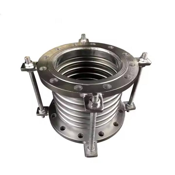 Quality ANSI 150LB Stainless Steel Metal Exhaust Compensator Reinforced Metallic Expansion Bellows for sale