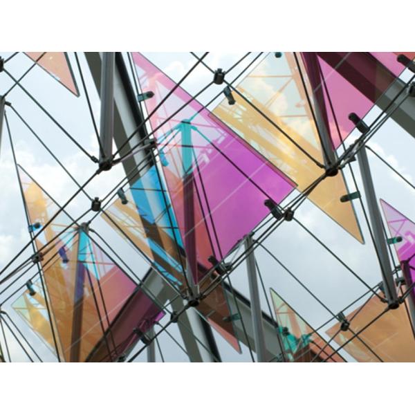 Quality Decorative Color Change Dichroic Glass for sale