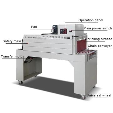 Quality Fully Automatic L Type Heat Shrink Wrapping Machine for Case Box Advanced for sale