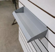 Quality Wall Mount Floating Commercial Gondola Shelving Rack Quick Easy Assembly for sale
