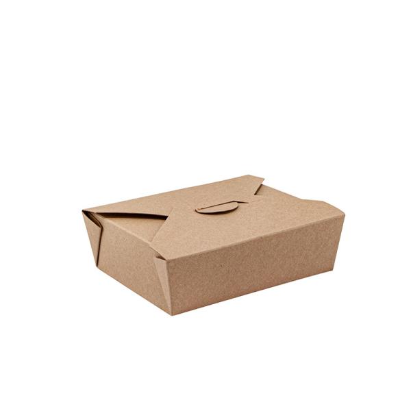 Quality Disposable Microwave Safe Food Container Paper Box Oilproof Non Smell for sale