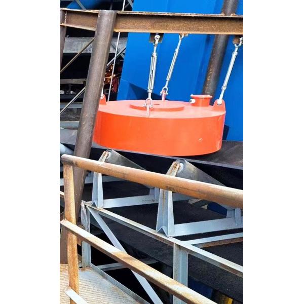 Quality Custom Dry Self Dumping Electric Magnetic Iron Remover With ≥70mT Magnetic Field Strength for sale