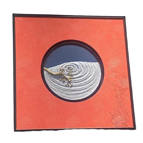 Quality Modern Home Decor Aluminum Art Collection with 30*30cm Size and Oxidation Surface for sale