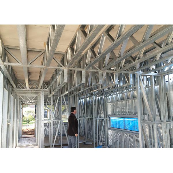 Quality Luxurious Prefabricated Steel House Light Steel Frame Movable Apartment Custom for sale