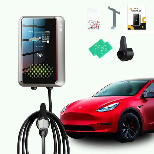 Quality Upgrade Your EV Charging Experience PRTDT Wallbox with RFID and MAX 400VAC Input for sale