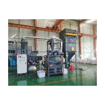 Quality waste lithium ion battery recyling machine 1.5tons per hour for sale