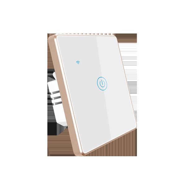 Quality Glomarket 1 Gang Tuya Smart Switch Aluminium Bezel Security Smart Home for sale