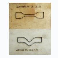 Quality JIS Antiwear Rubber Testing Machine Laser Cutter 0.7mm Thickness for sale