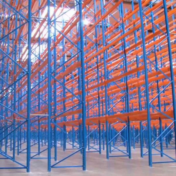 Quality Warehouse Storage Double Deep Pallet Racking with Loading Capacity 500-5000kg for sale