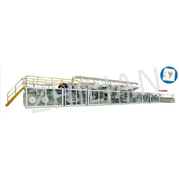 Quality 900mm Pet Pad Machine 300 m/min Dog Pad Machine for sale