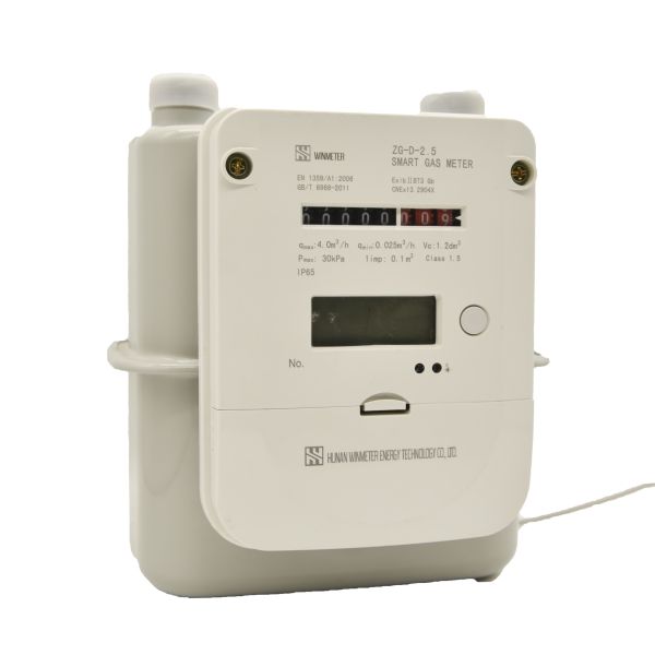 Quality Commercial  Smart Gas Meter Waterproof Prepayment Energy Meter ZG-D-4.0 RS485 for sale