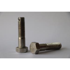 Quality Hexagon Bolts Partial Thread Hole In Shank Customized 12.9 grade Cold Forging for sale