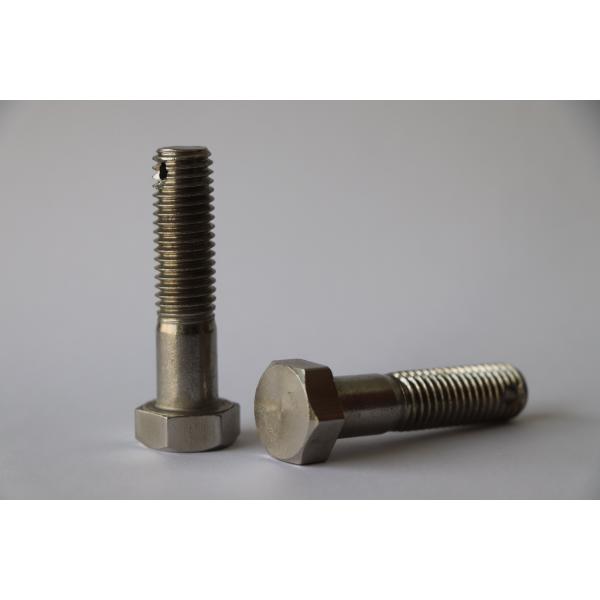 Quality Hexagon Bolts Partial Thread Hole In Shank Customized 12.9 grade Cold Forging for sale