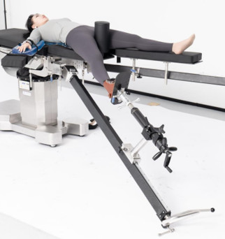 Quality Innovative Double-pole Structure Lower Limb Orthopedic Traction Frame for for sale