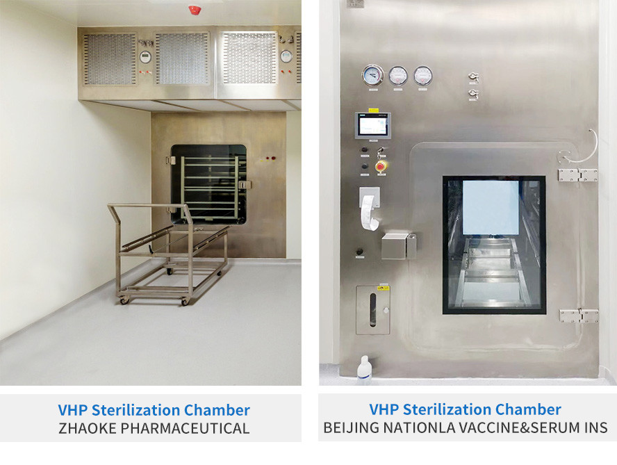 Seal System Cleanroom Pass Box SUS 304 VHP Pass Box Three Levels Of ...