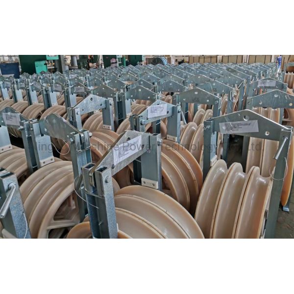 Quality 660mm Large Diameter Universal Stringing Block For Line Fittings for sale