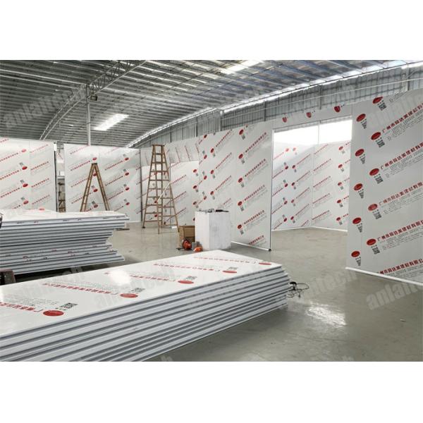 Quality Plexiglass 3600m3/H Prefab Clean Rooms ISO Class 7 Dust Free Cold Rolled Steel for sale