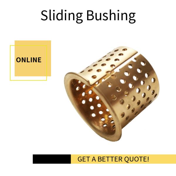 Quality Flanged Bronze Bushings Plain CuSn8 Mesh for sale