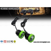Quality Explosion - Proof Corded Mining Cap Lamp 5W 50000lux Rechargeable LED Mining for sale