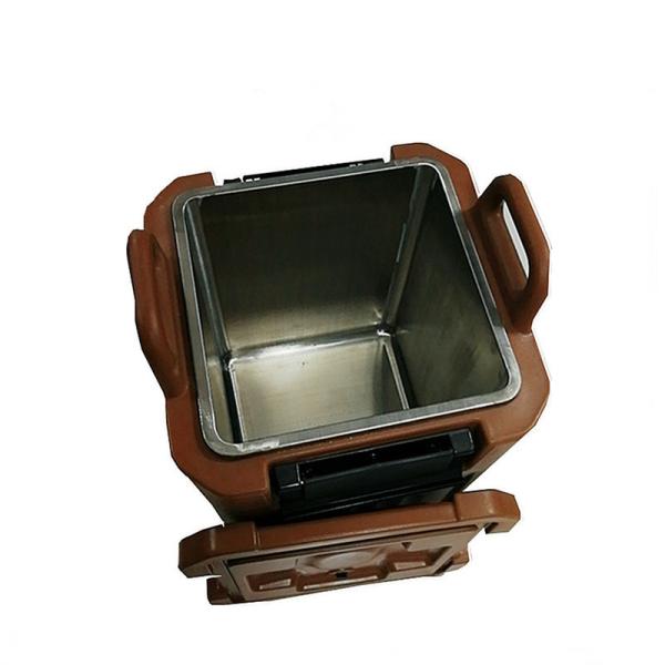Quality 15kg Capacity Blue Rotational Molding Electric Food Warmer for Soup and Hot Beverages for sale