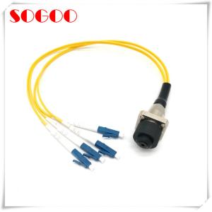 Quality ODC Connector Socket Female Fiber Optic Cable , Indoor Fiber Optic Cable for sale