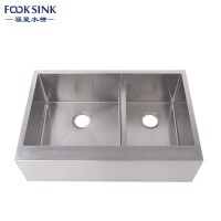 Quality Farmhouse Apron Front Stainless Steel Kitchen Sink With Long Using Life for sale