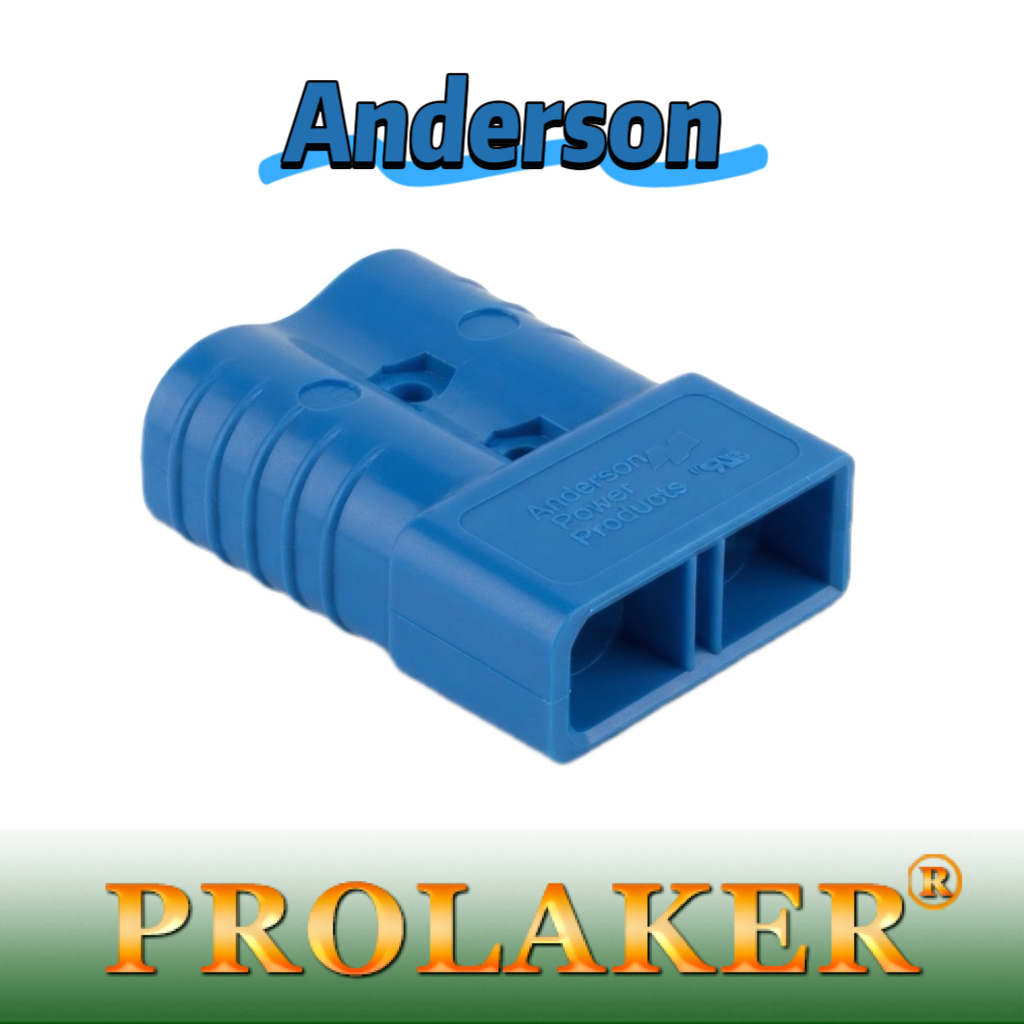 Quality 2-Pin Custom Industrial Forklift Battery Connector for Stacker and Forklift, 600V for sale