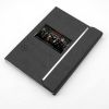 china Black PU LCD Video Folder A4 size , 4.3 inch Video Greeting Card