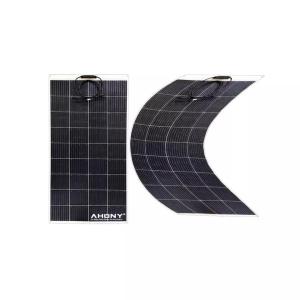 Quality 150w 160w Bendable Solar Panel Semi Flexible roof shingles off grid solar power for sale