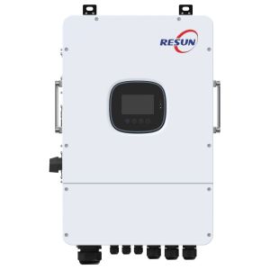 Quality 12kW low-noise three-phase hybrid inverter with multiple protections for sale