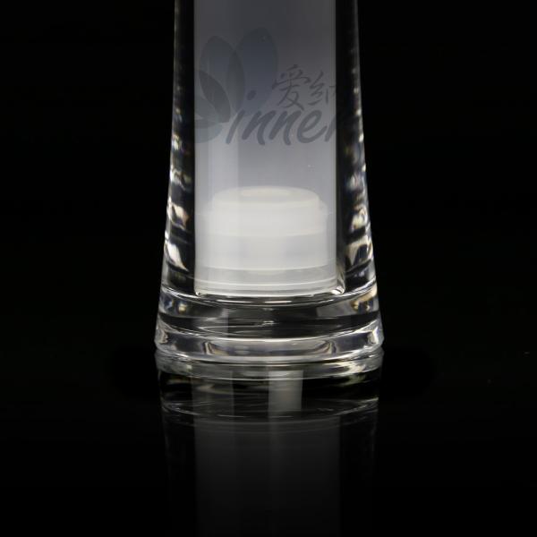Quality Acrylic Airless Cosmetic Bottles Hot Stamping Printing ISO9001 Certified for sale