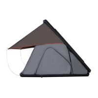 Quality Durable Canvas Outdoor Entertainment Roof Top Tent with Aluminum Shell for sale
