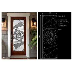 Quality Brass Nickel Patina Home Decorative Panel Glass Stained Glass For Church for sale