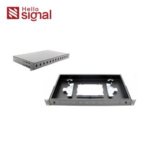 Quality 1U/2U/3U 19 Inch Rack Mountable Fiber Optic Patch Panel with CRS Cold Rolled for sale